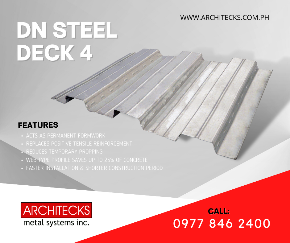 DN Steel Deck 4 – Architecks Metal Systems Inc