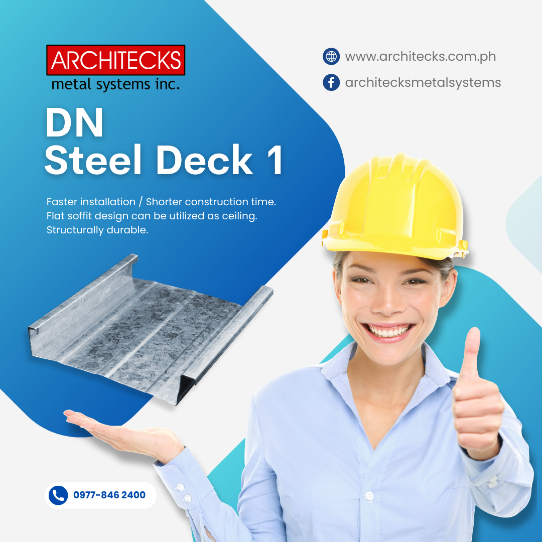 DN Steel Deck 1 – Architecks Metal Systems Inc